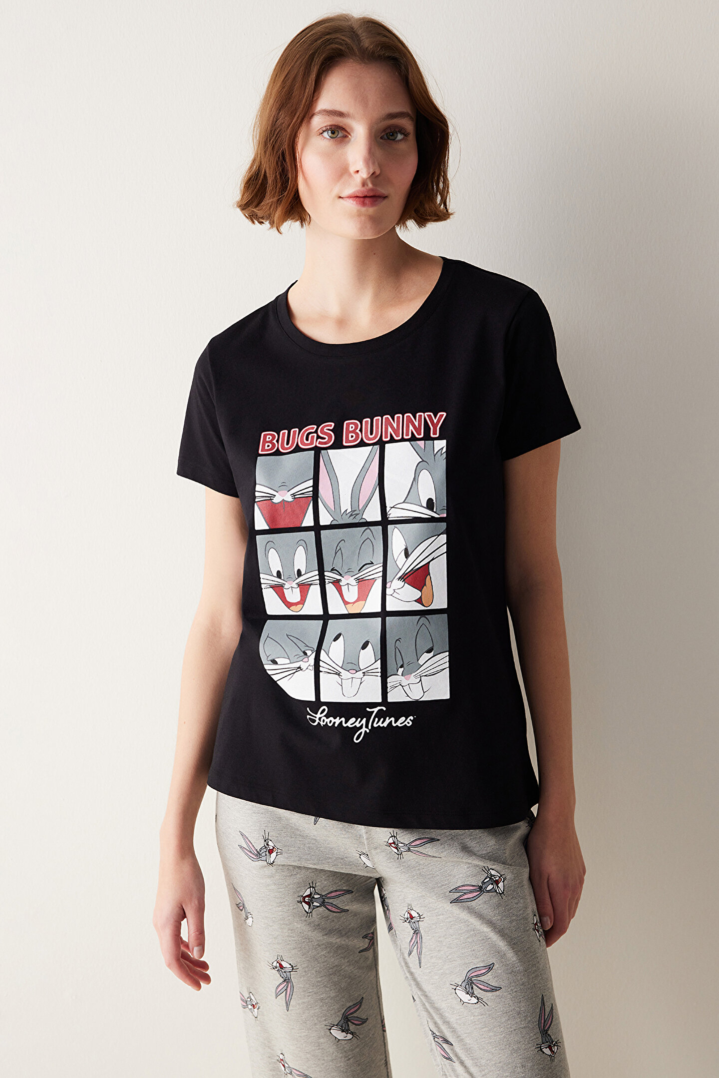 LIC BUGS BUNNY SS PANT SET-140 PN3VKITG24IY