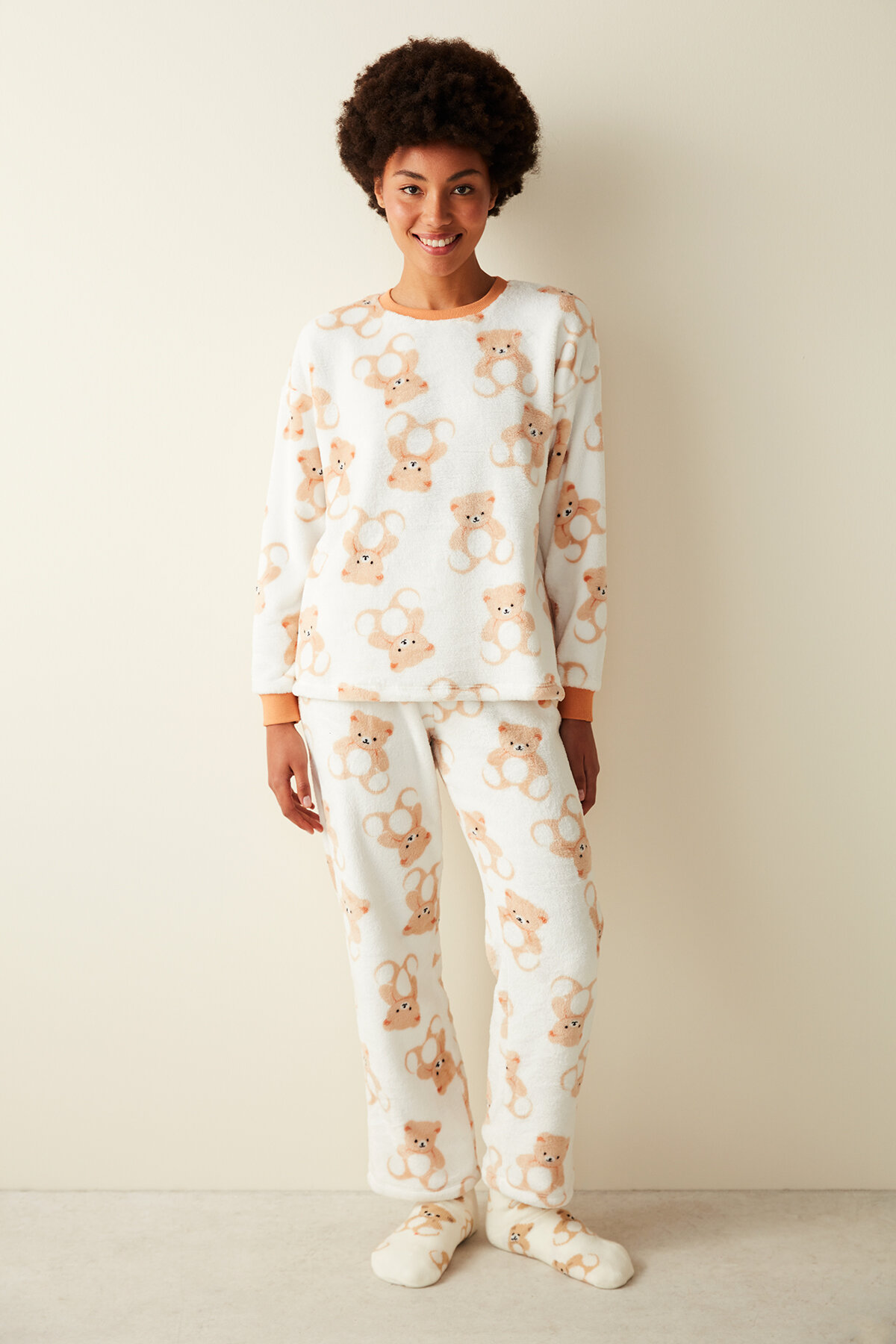 Happy Bear Thermal PJ Set PNGZXRP723SK