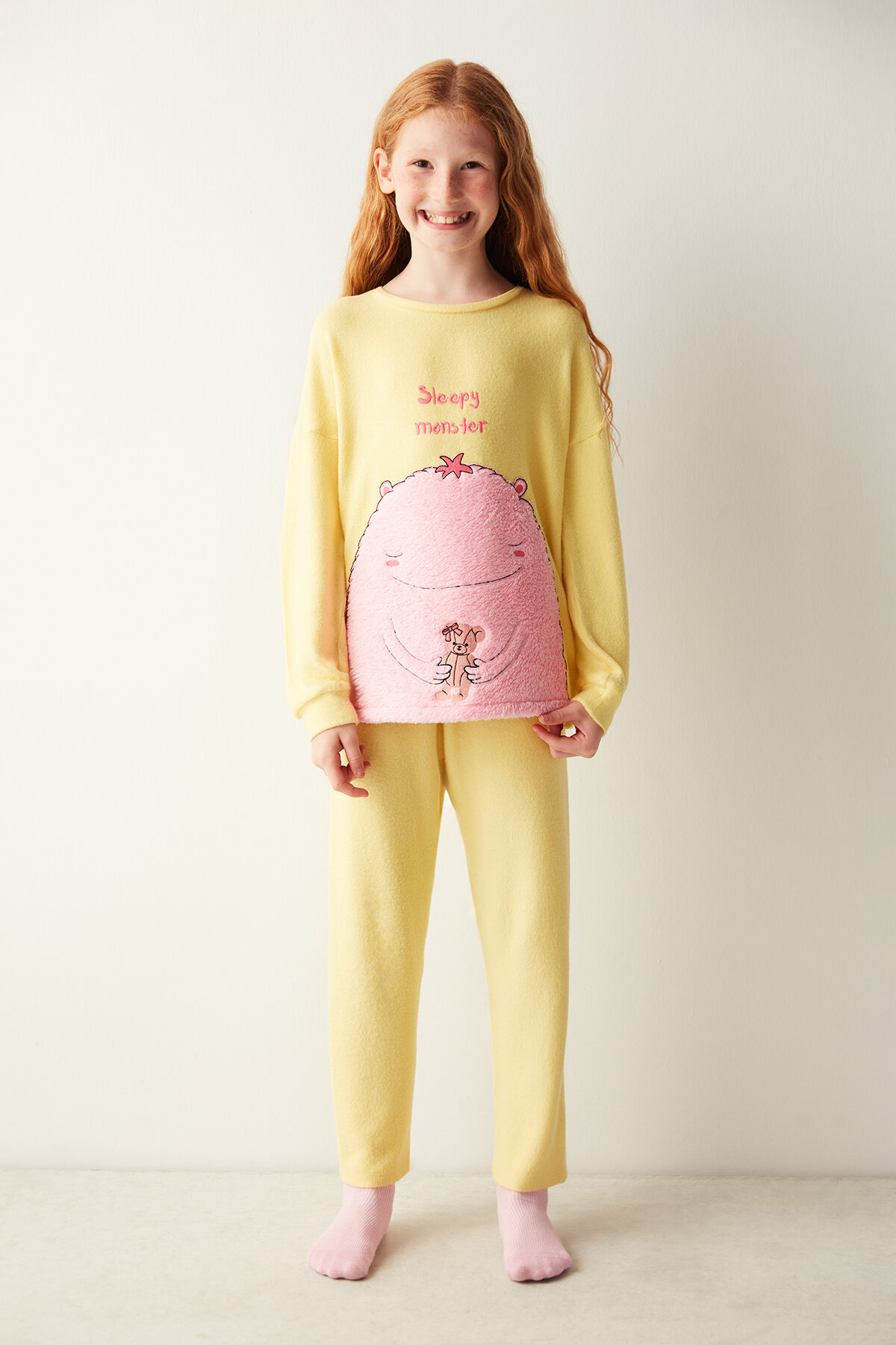 G.SLEEPY MONSTER ST LS PJ SET PNZUZVCX23SK