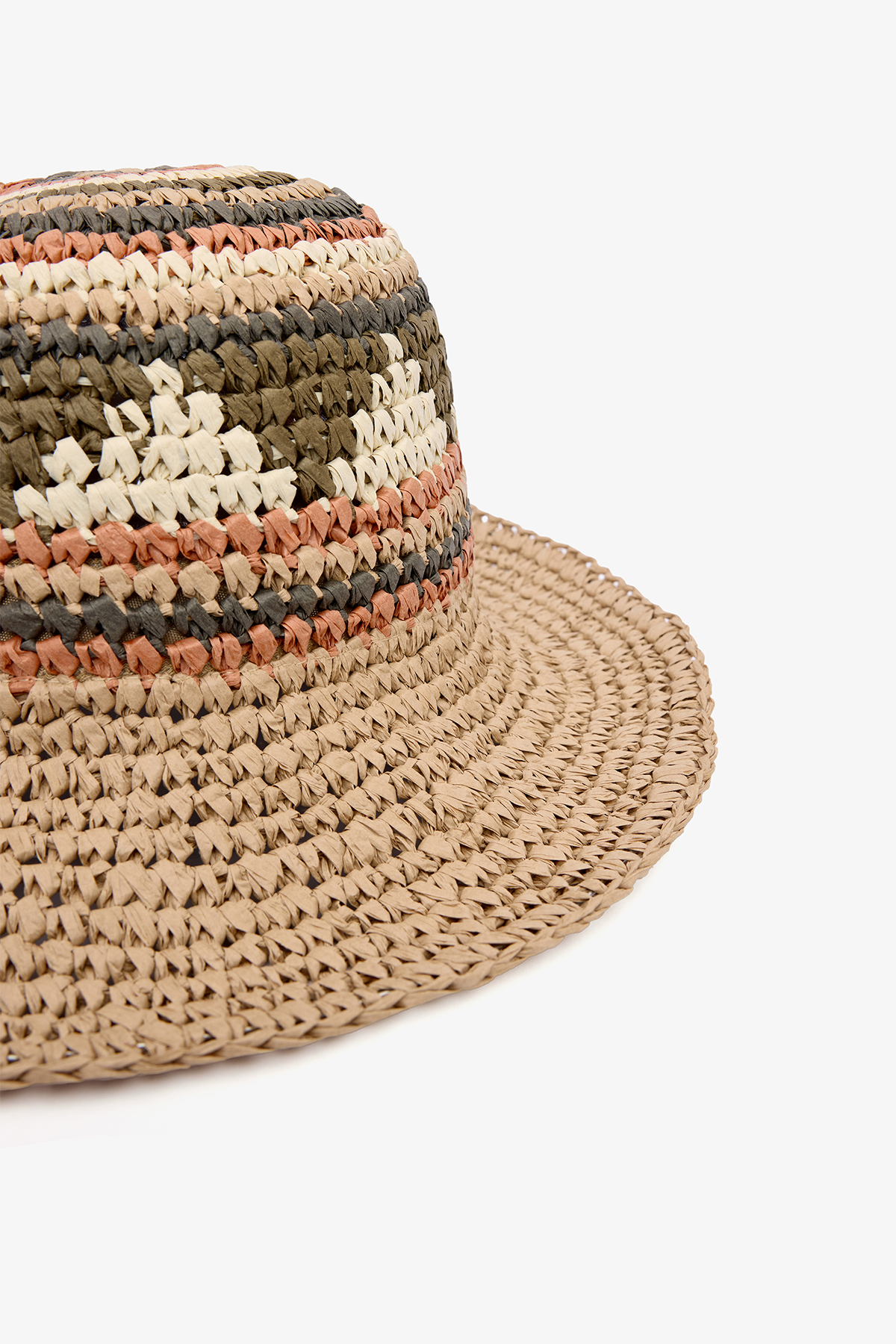 ETHNIC BEACH HAT PYXKF06Q25IY